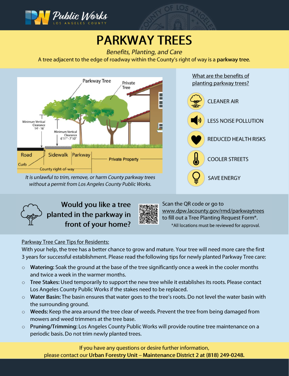 Crescenta Valley Town Council | Parkway Trees